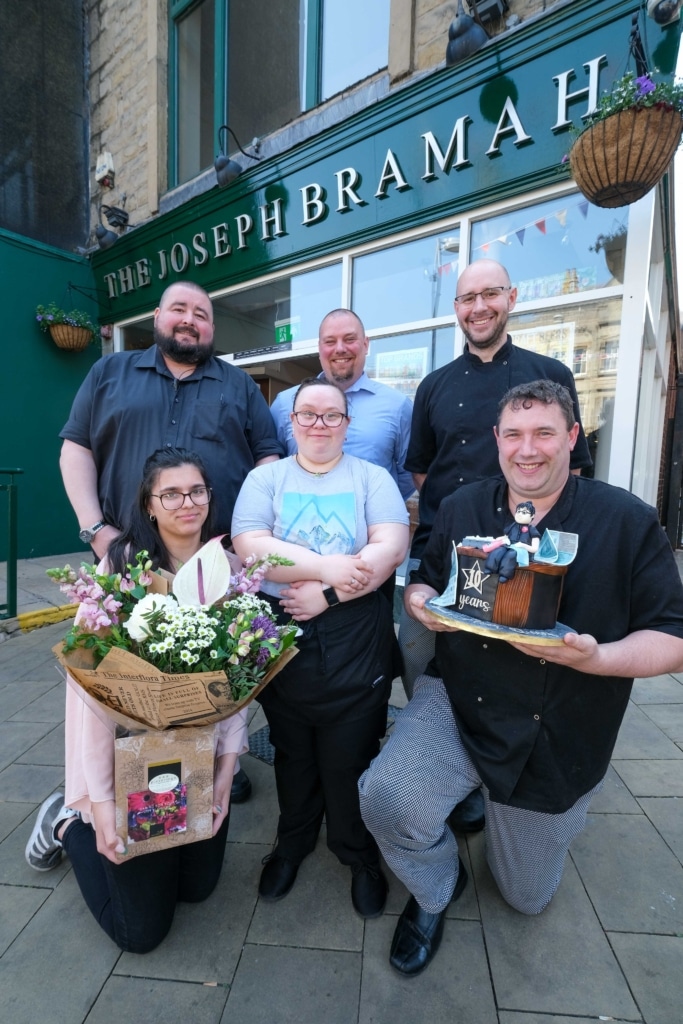 Amazing Amanda celebrates 10 years at The Joseph Bramah. - J D ...